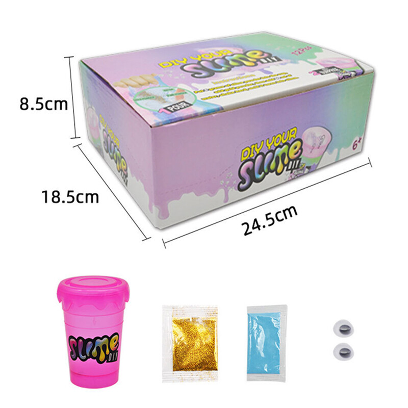 【Youer】DIY Glitter Make Fluffy Slime Kit Filler Powder Child Shake All ...