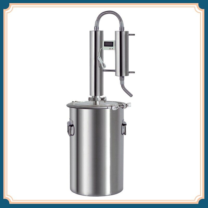 60L SUS Double Tower Moonshine Distiller Home Brewing Liquor ...