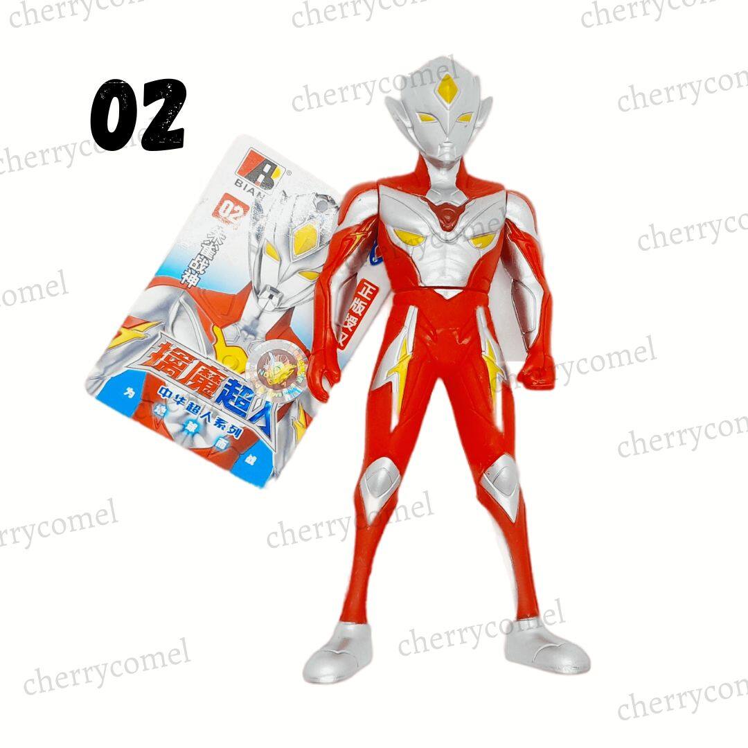 Soft Ultraman Action Figure Patung Ultraman Soft Plastic Figurine ...