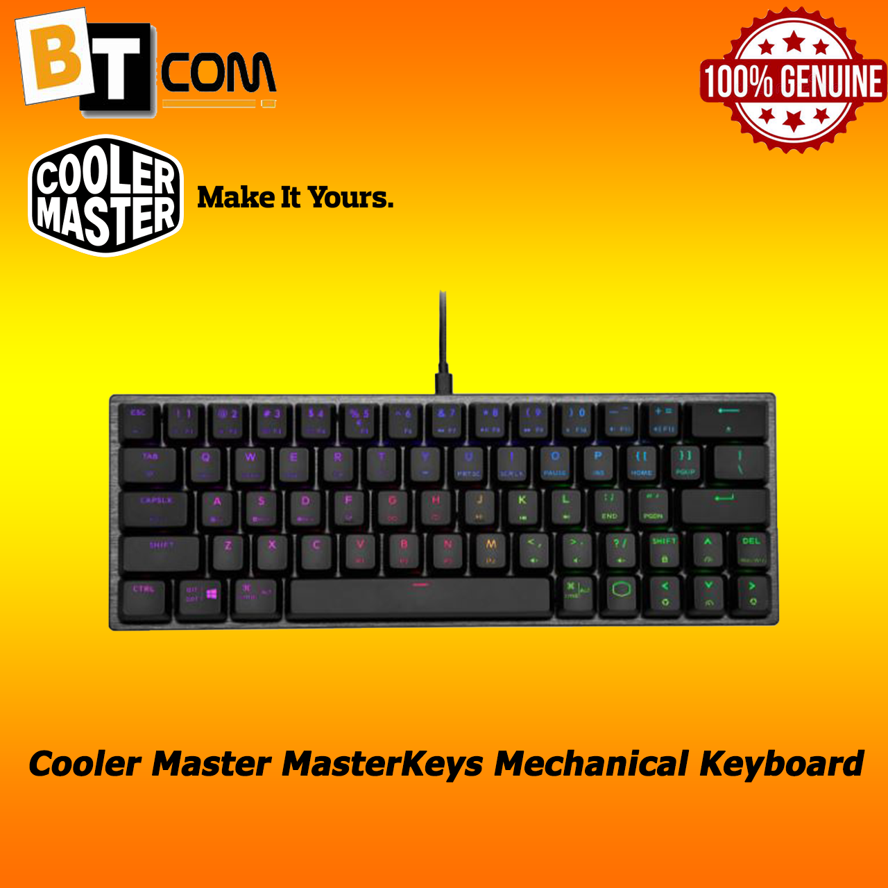 Cooler Master MasterKeys SK620 Mechanical Keyboard SK-620-GKTR1-US, SK ...