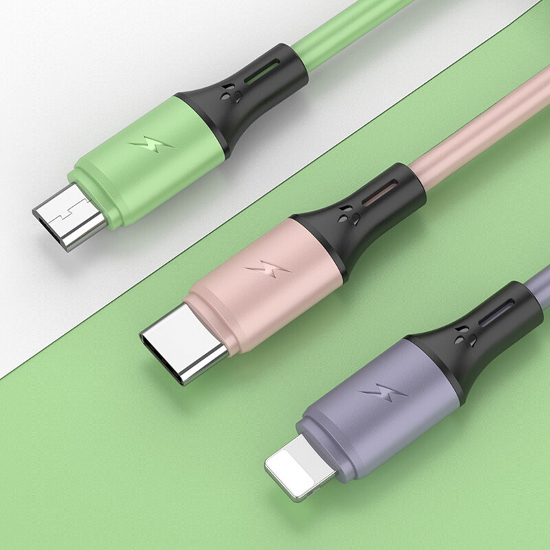 SAWU, Phù Hợp Dành Cho Apple Android Type-C, Silicone Lỏng Một Với Ba ...