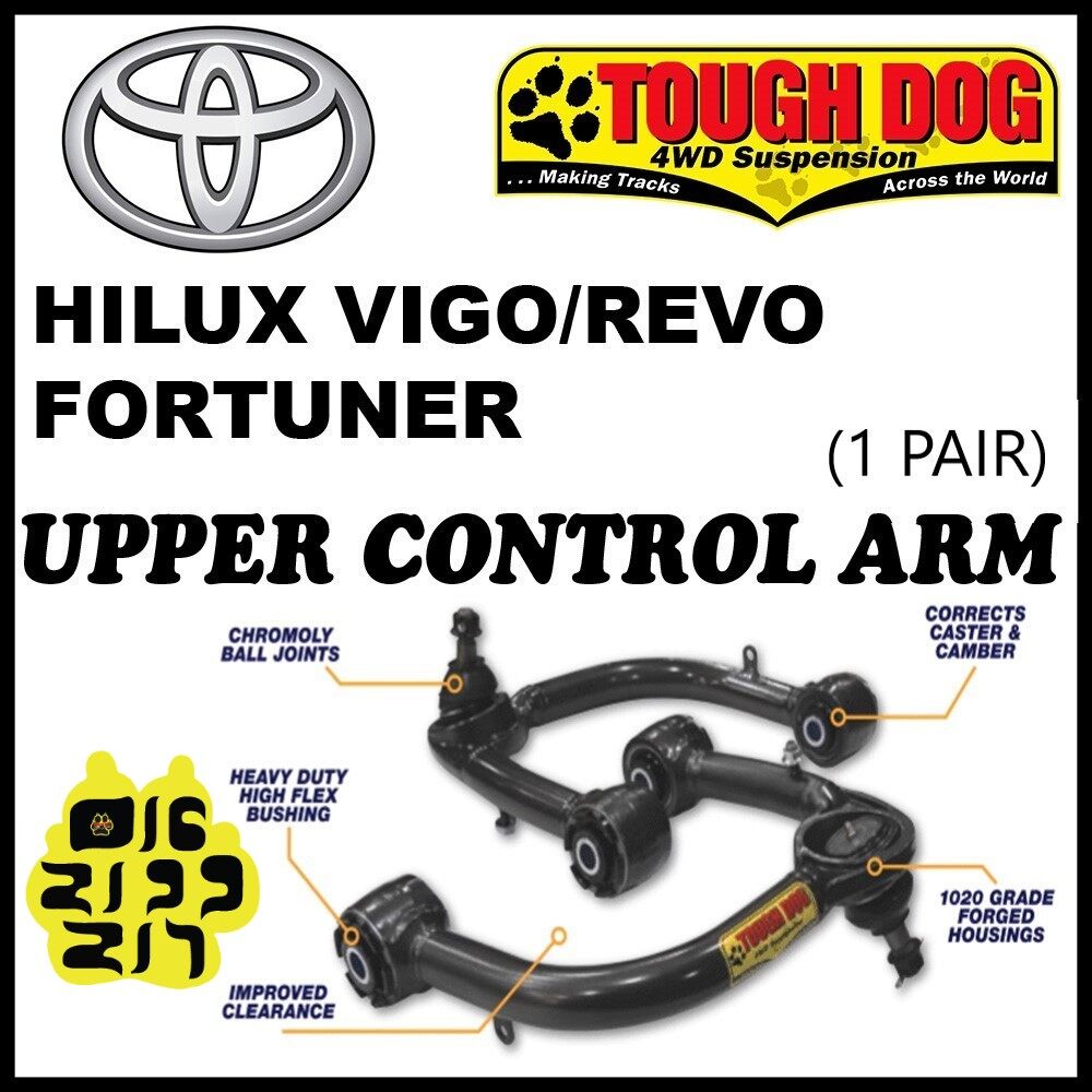 [Tough Dog] Upper Control Arm for Toyota Hilux Fortuner Vigo/Revo/Rocco ...