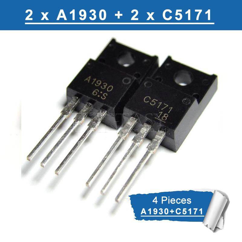 4 ชิ้น (2 ชิ้น 2SA1930 + 2 ชิ้น 2SC5171) a1930 TO-220 c5171 TO220 ขยาย ...