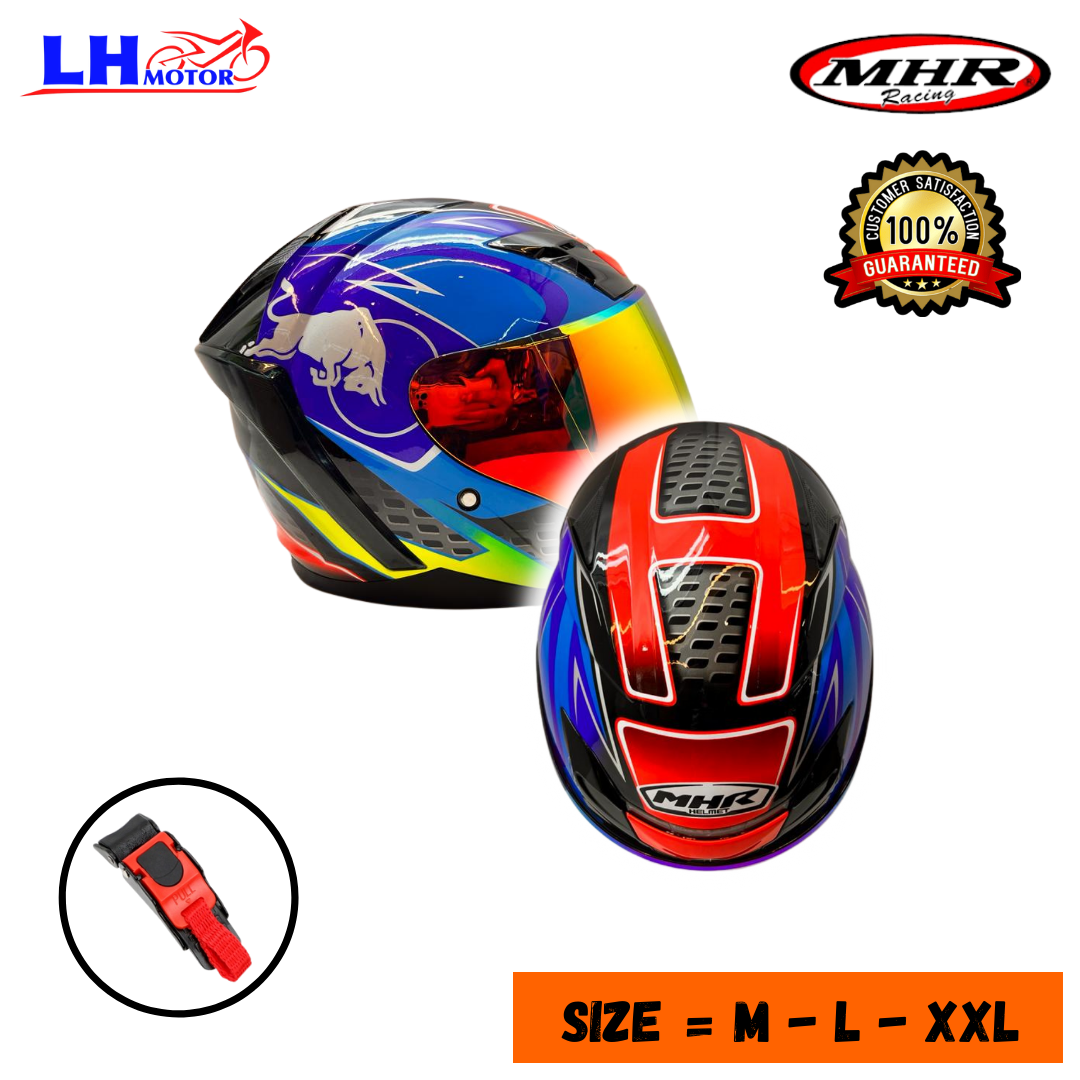 Helmet MHR of622 REDBULL Yamaha Honda Sym REDBULL Motor | Lazada