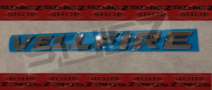 TOYOTA VELLFIRE EMBLEM LOGO | Lazada