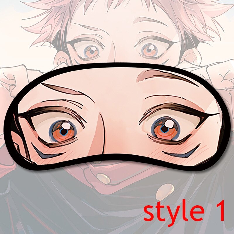 Anime Jujutsu Kaisen Eyeshade Gojo Satoru Itadori Yuji Eyepatch ...
