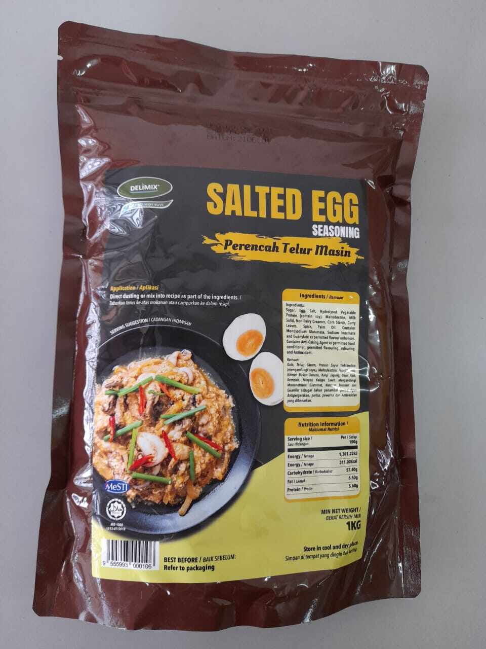 【HALAL CERTIFIED】美味咸蛋调味粉 / Salted Egg Seasoning - 1KG | Lazada