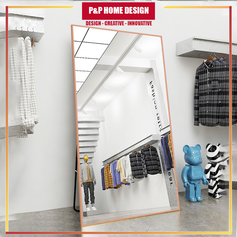 Full Body 165cm x 60cm Stand Mirror Cermin Tinggi Besar Modern Nordic ...