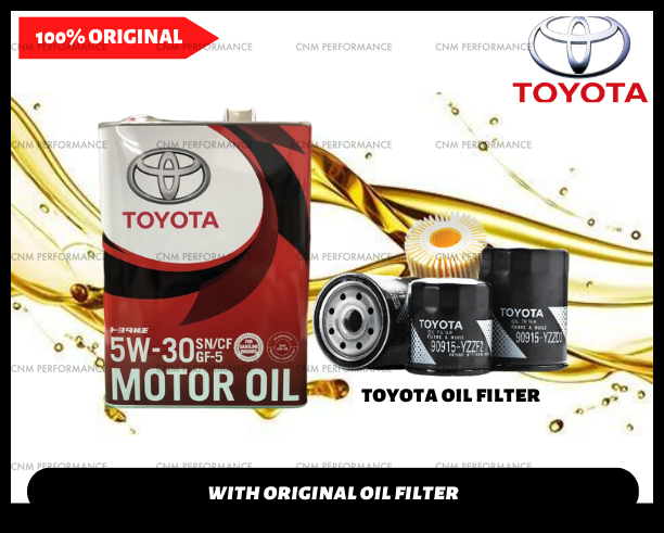08880-10705 TOYOTA 5W30 Synthetic SN GF-5 JAPAN IMPORTED ENGINE OIL ...