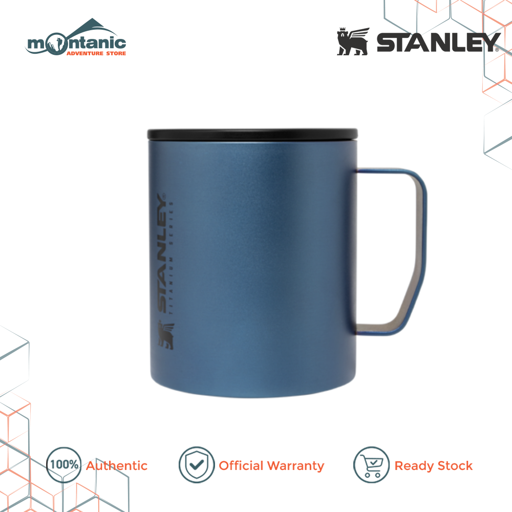 STANLEY® Titanium Camp Mug Winter Camping Mug With Cover 12 Oz ...