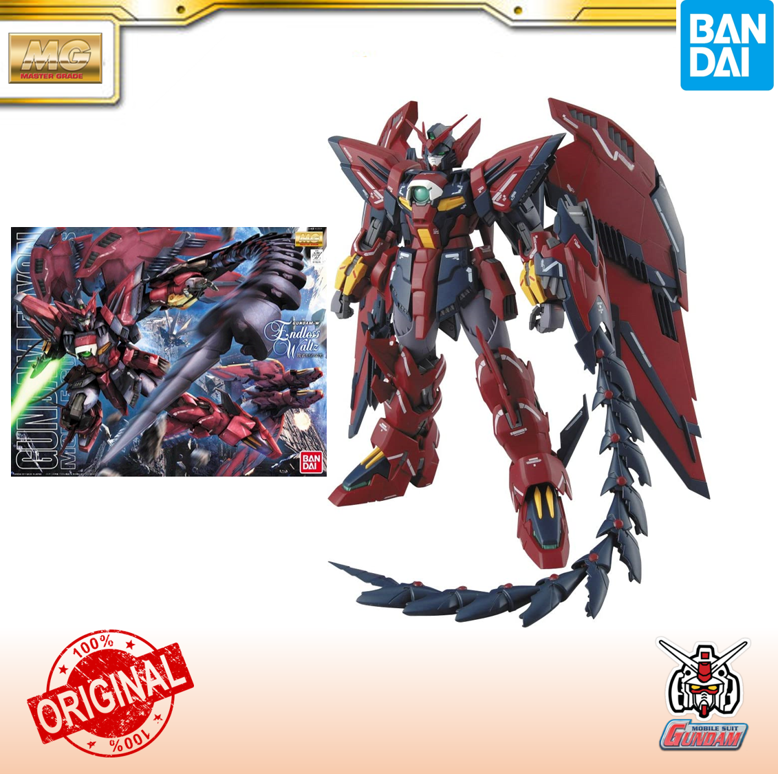 Bandai Gundam Master Grade MG 1/100 Gundam Epyon EW | Lazada
