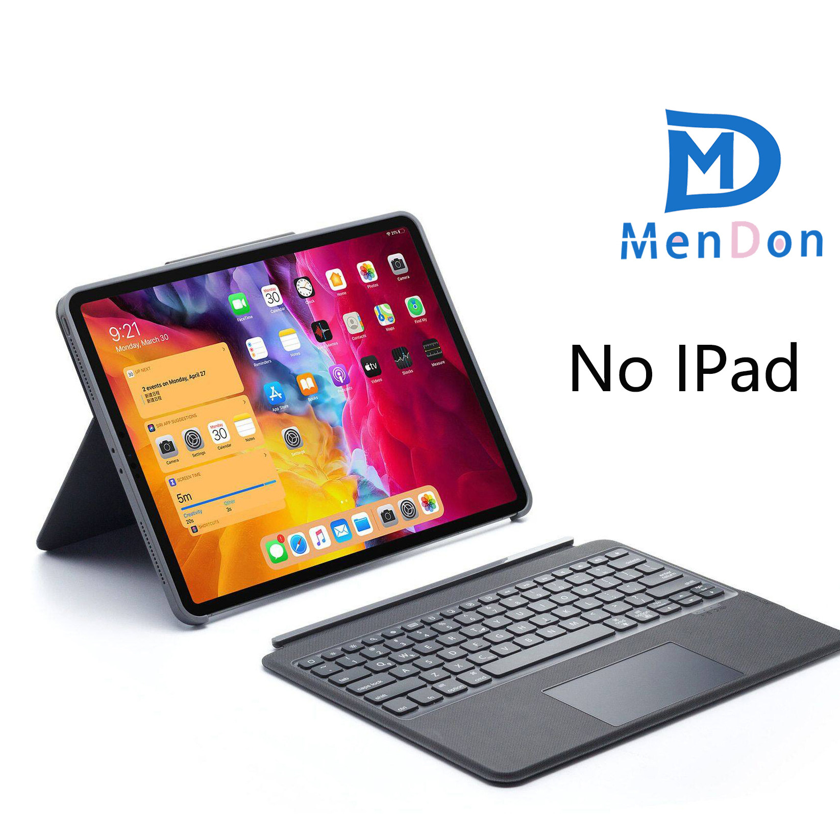 MD keyboard iPad pro 12.9 2022 2021 2020 2018 Generation Magnetic ...