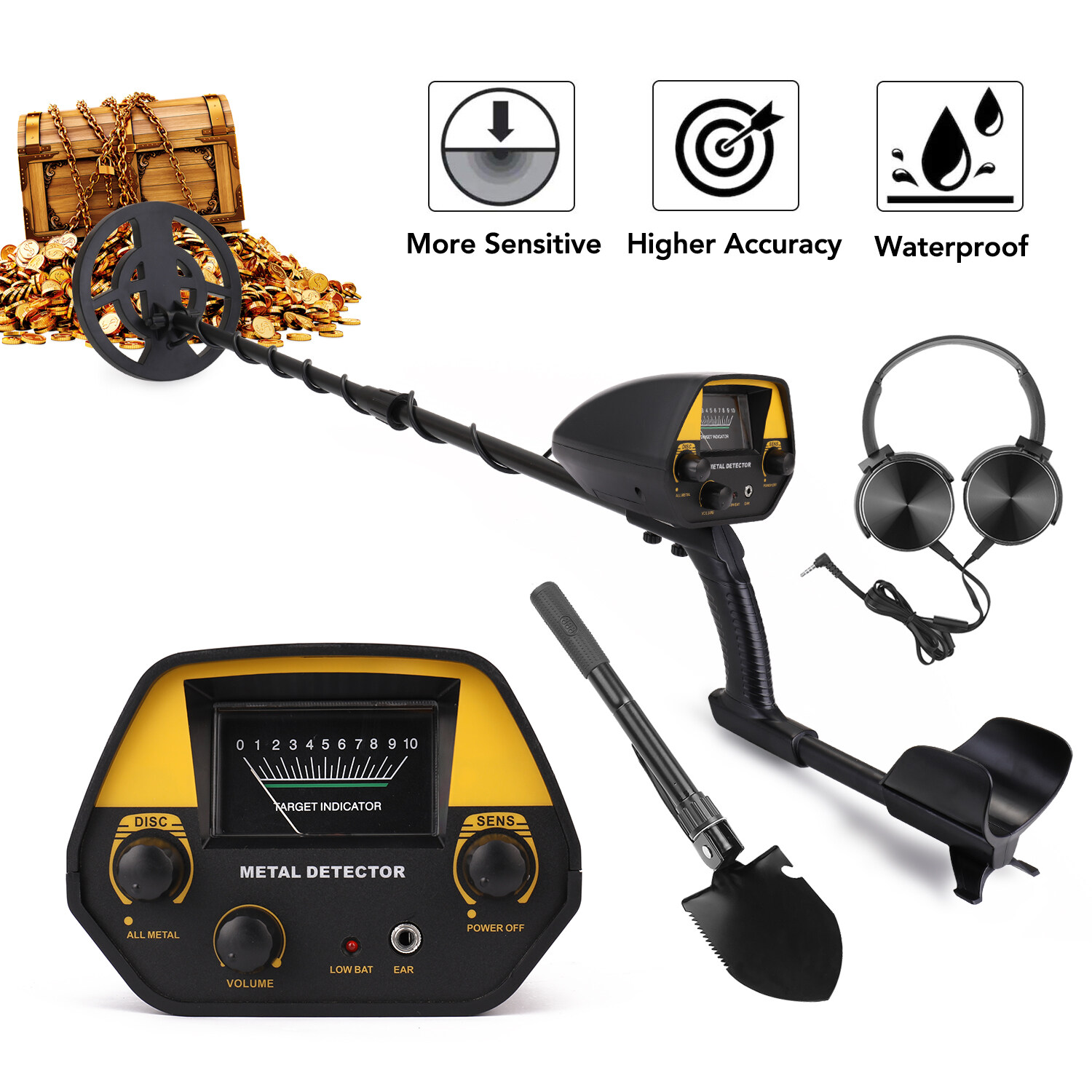 Portable Easy Installation Underground Metal Detector High Sensitivity ...
