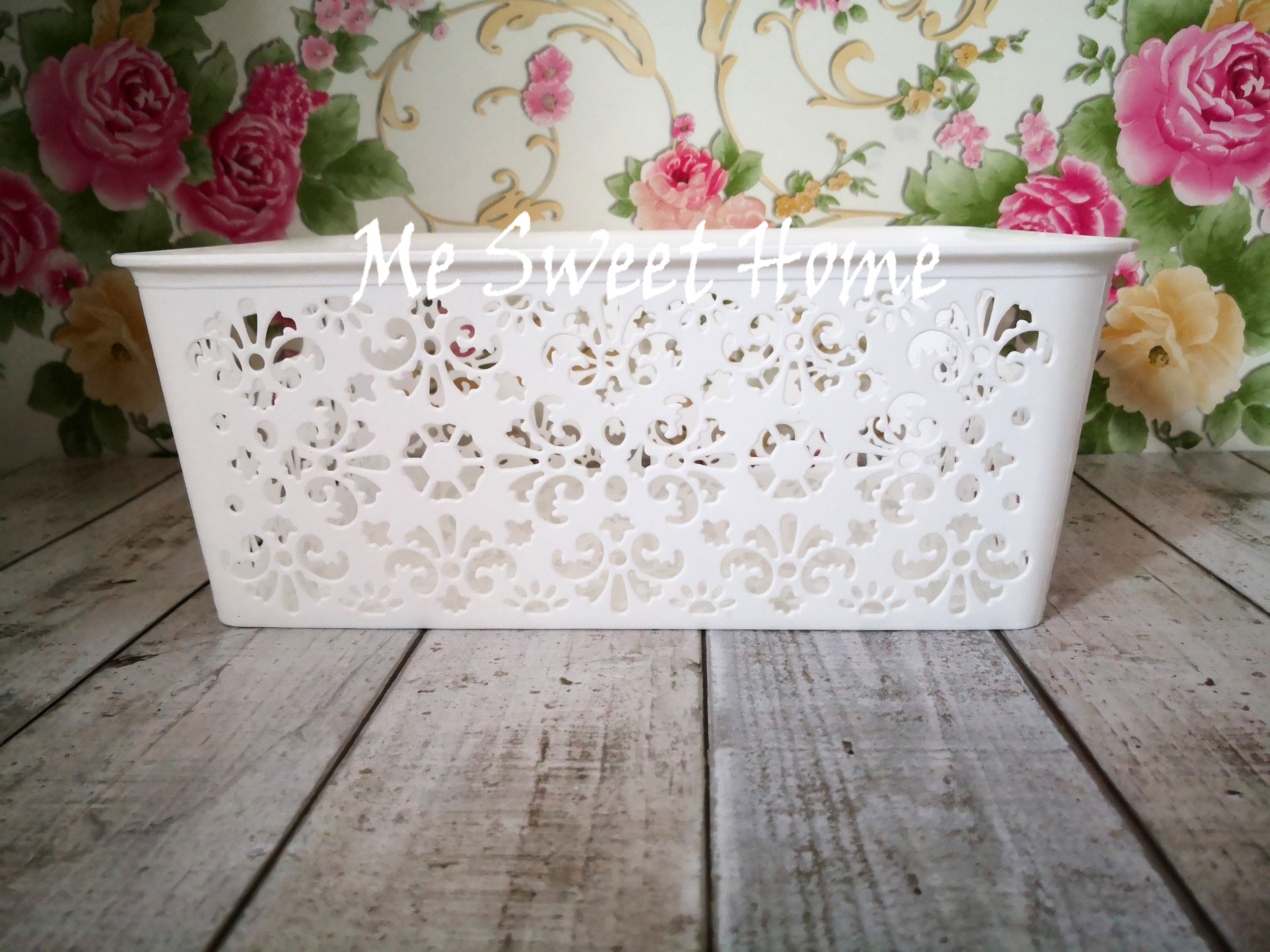 IKEA KAISON style Plastic Basket | Bakul Putih Cantik Raya Home Deco ...