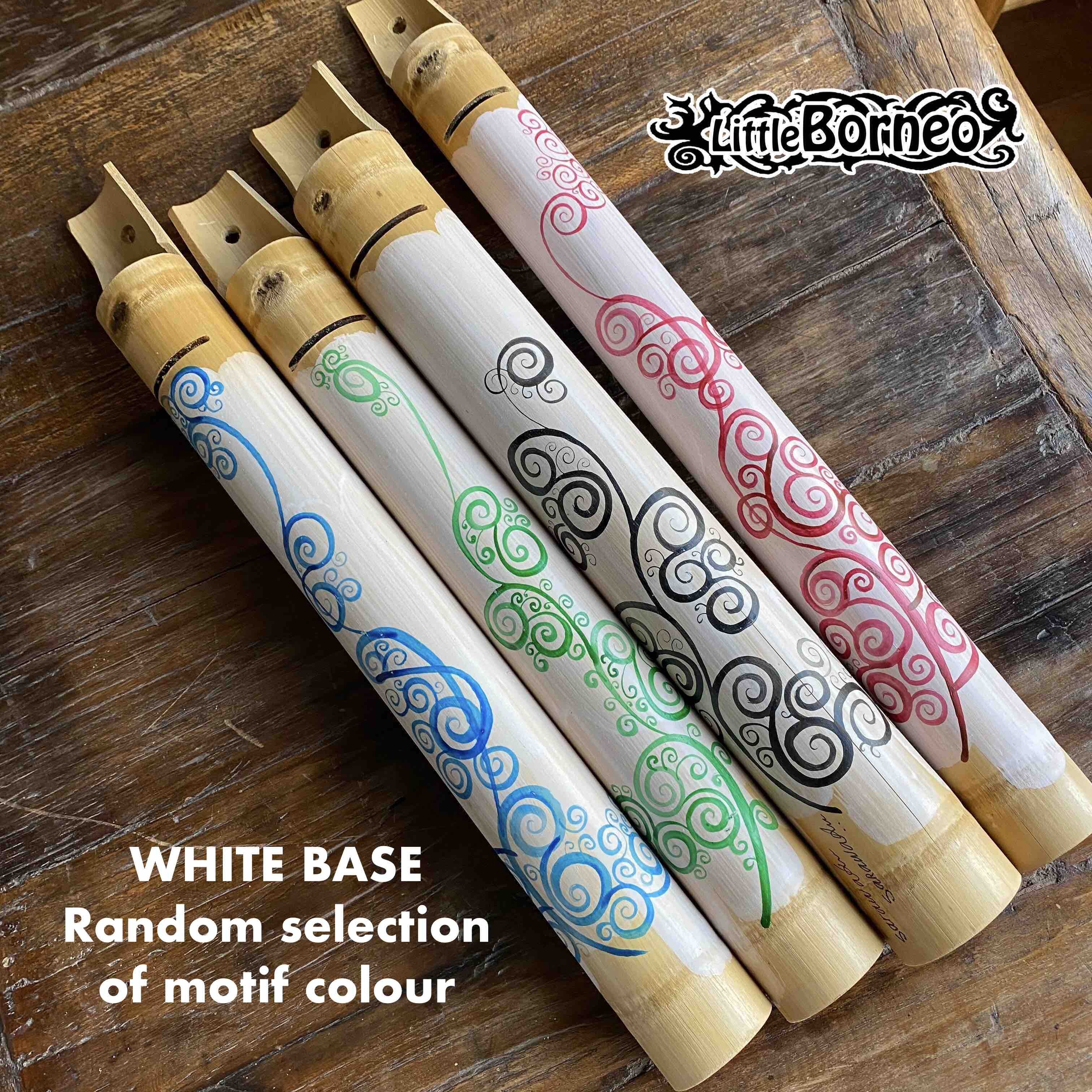 Tabung Buluh - Bamboo coin collector / piggy bank - HAND PAINTED MOTIF ...
