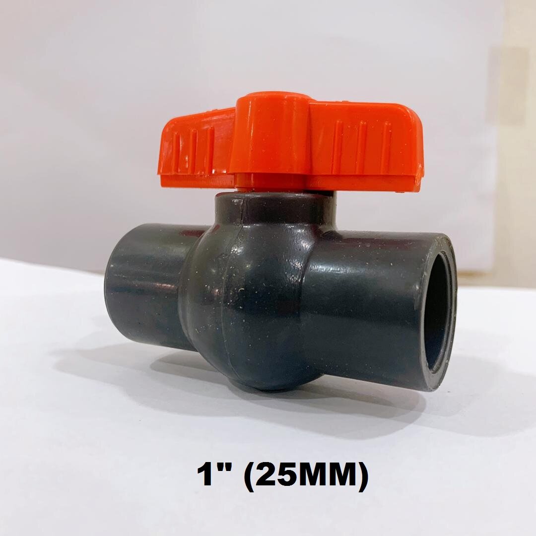 SGC PVC BALL VALVE SOCKET OR THREADED 1INCH (25MM) | Lazada