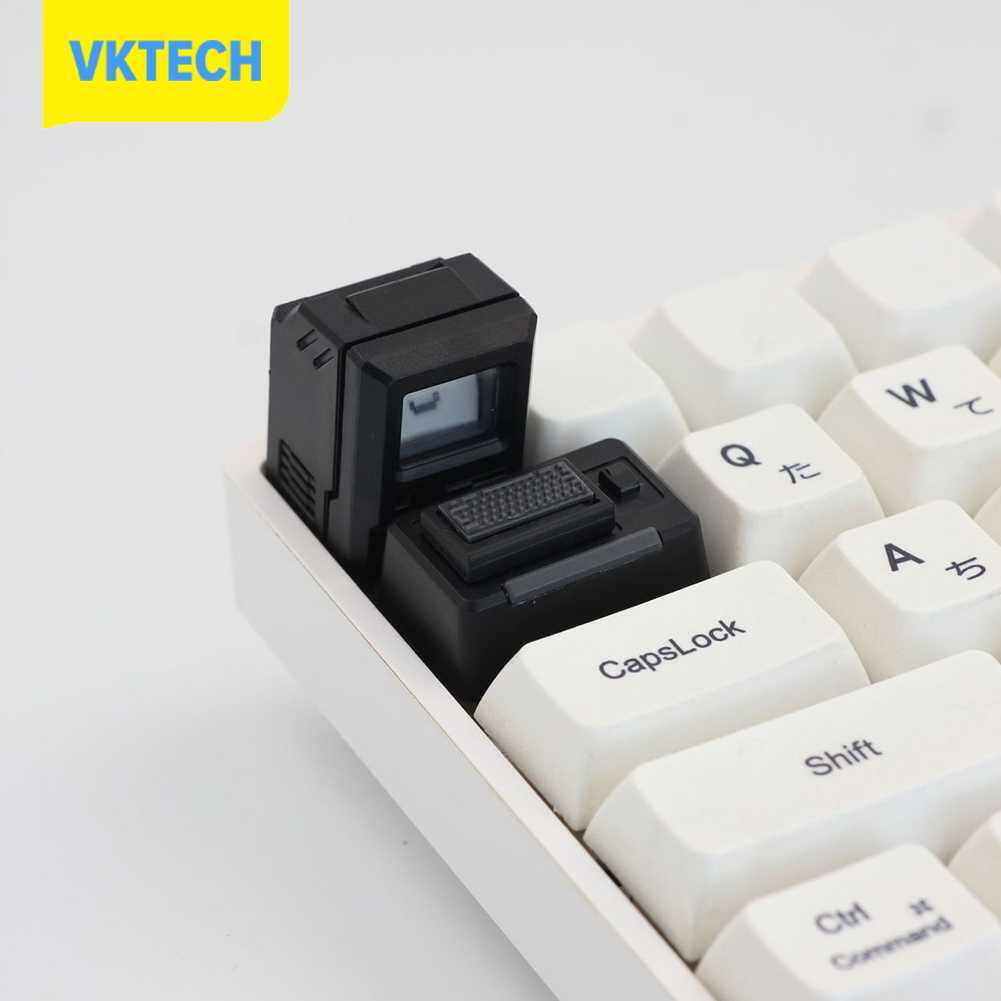 [Vktech] 80s Retro Classic Keyboard Keycaps for MAC Macintosh Style ...