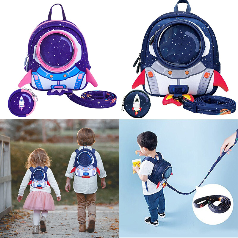 Ready Stock New Childrens Schoolbag Kindergarten Anti-lost 1-6 Years ...