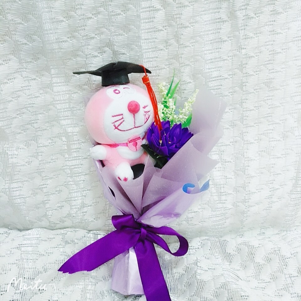 [Ready stock] Promotion Graduation sunflower bouquet gift present ...