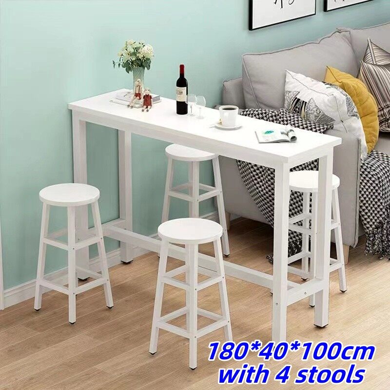 Bar table Dining Table Coffee Table Meja Bar set makan stool high chair ...