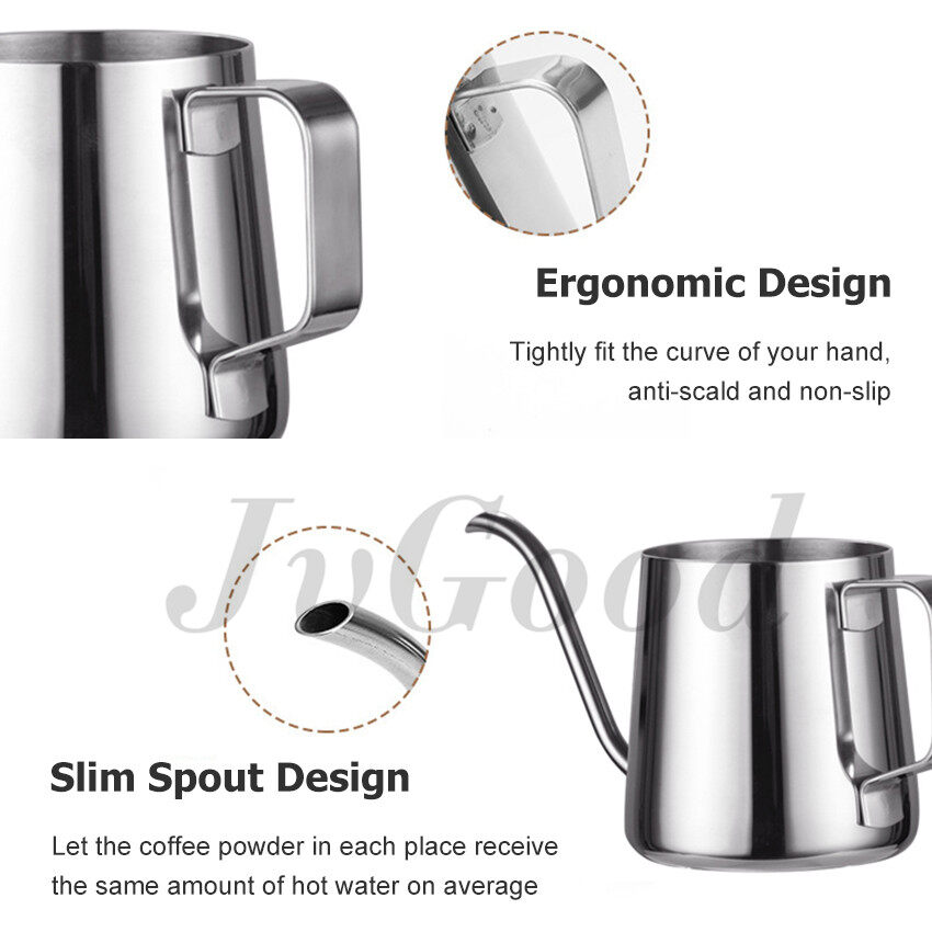 Jvgood Coffee Pots Coffee Maker Long-mouthed Hand-made Coffee Pots ...