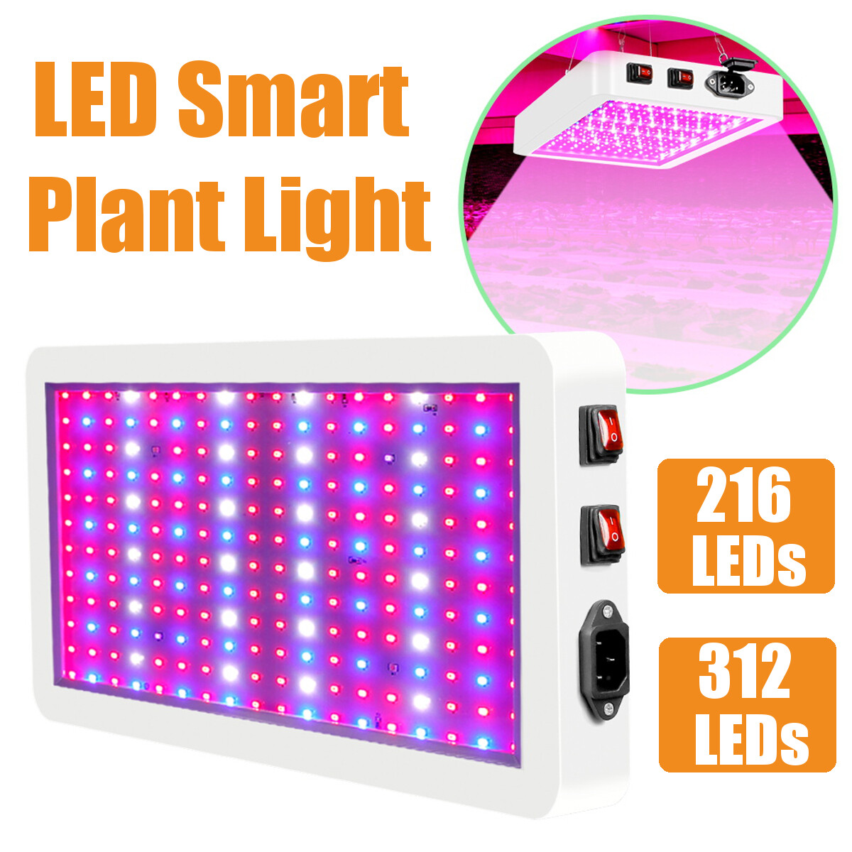 8000W/5000W LEDพืชสเปกตรัมเต็มUV Grow Lightโคมไฟผักสำหรับพืชไฮโดรพอนิก ...