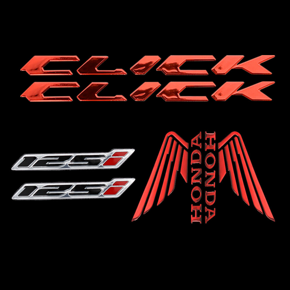 3D Honda CLICK 125i 150i โลโก้สัญลักษณ์สำหรับ Honda Motorcycle | Lazada ...