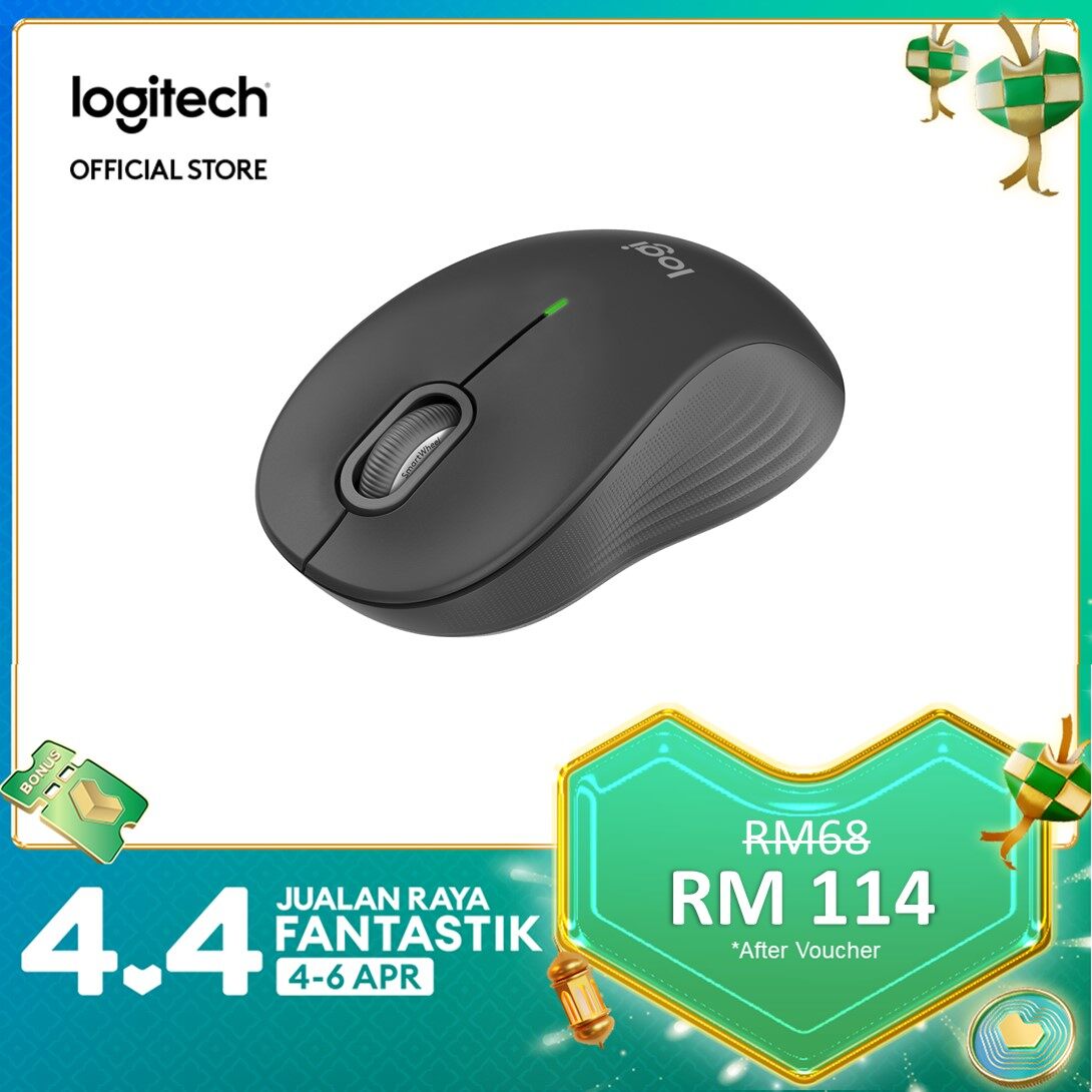 Logitech Signature M550 Wireless Mouse - For Small to Medium Sized ...
