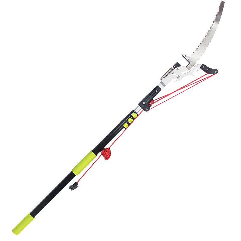 ♡16.5 feet telescopic pruner with saw,long handle tall tree trimmer ...