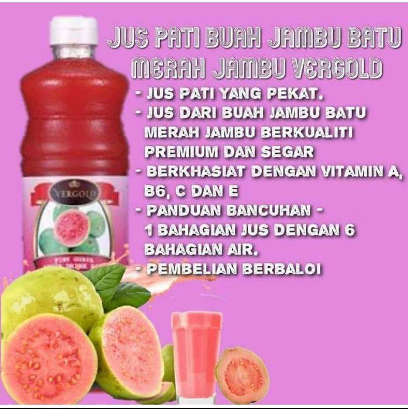 [READY STOCK] Vergold Fruit Drink Base Air Kordial ORIGINAL AMWAY | Lazada