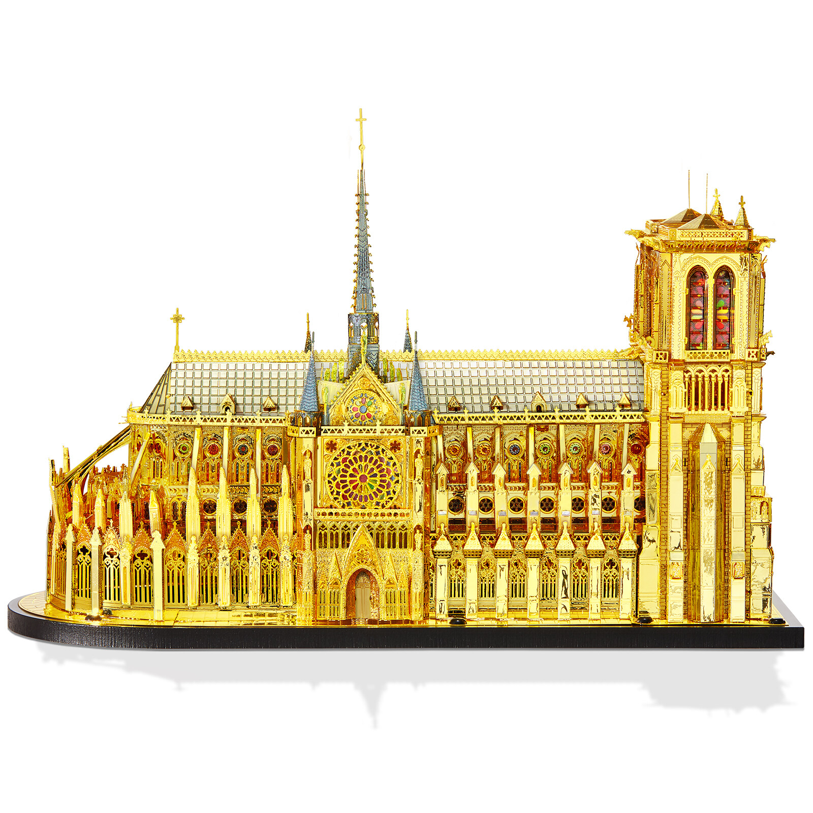 Piececool 3D Metal Puzzles Notre Dame De Paris Model Kits French ...