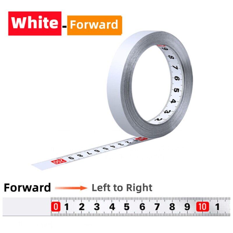 2M Self-Adhesive เทปวัดสแตนเลส Workbench ไม้บรรทัดกาว Backed เทปวัด ...
