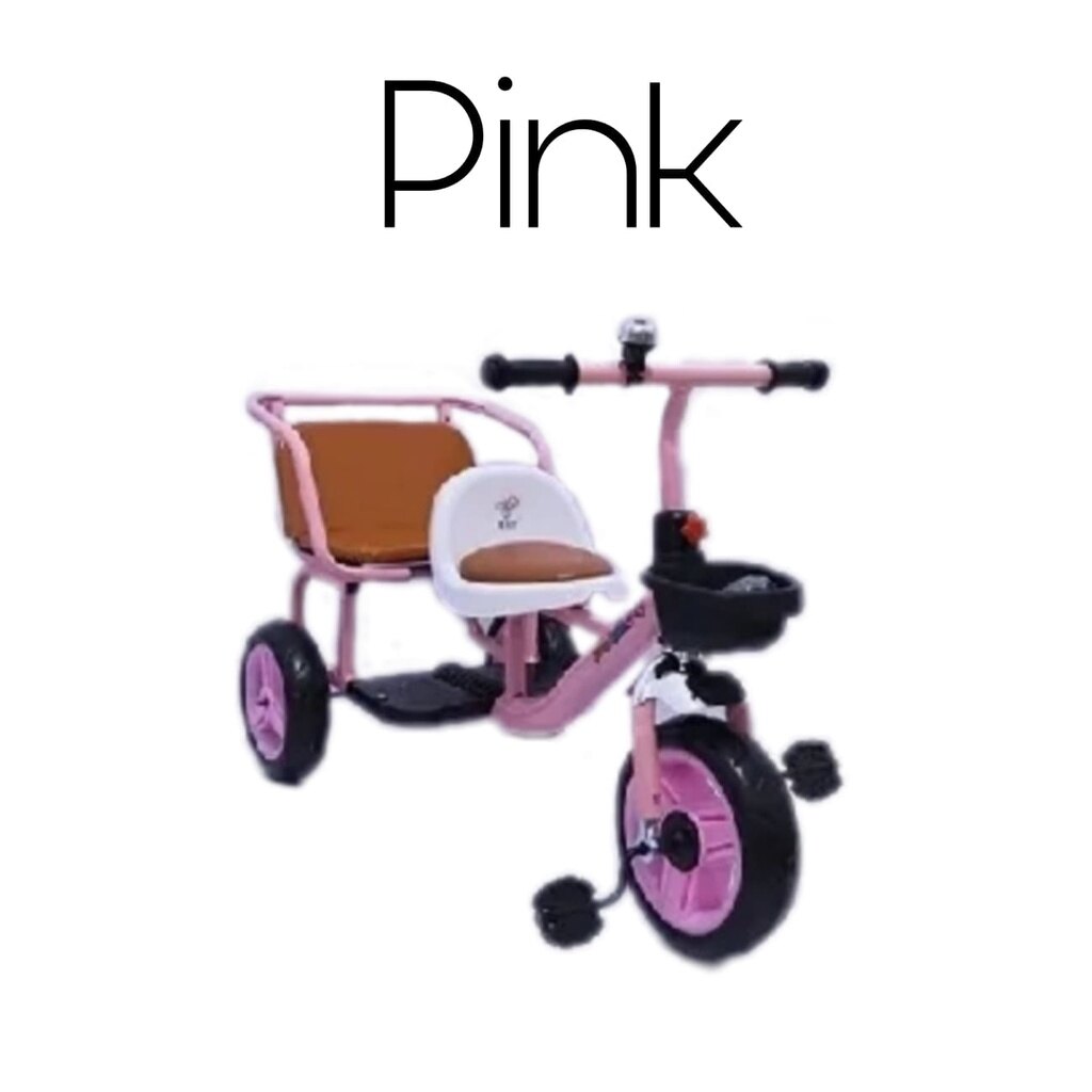 [NEW STOCKS] Tricycle 2 seaters Kids Ride Twins Ride 3 wheeler paddle ...
