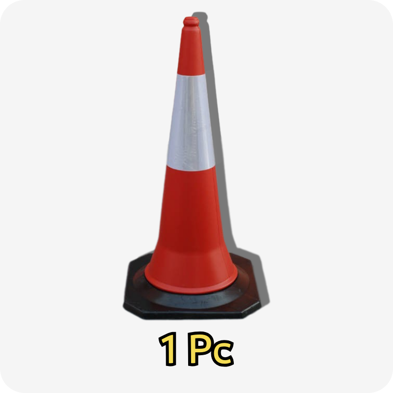1pcs 760MM (30") SAFETY CONE TRAFFIC PVC CONE / KON KESELAMATAN JALAN ...