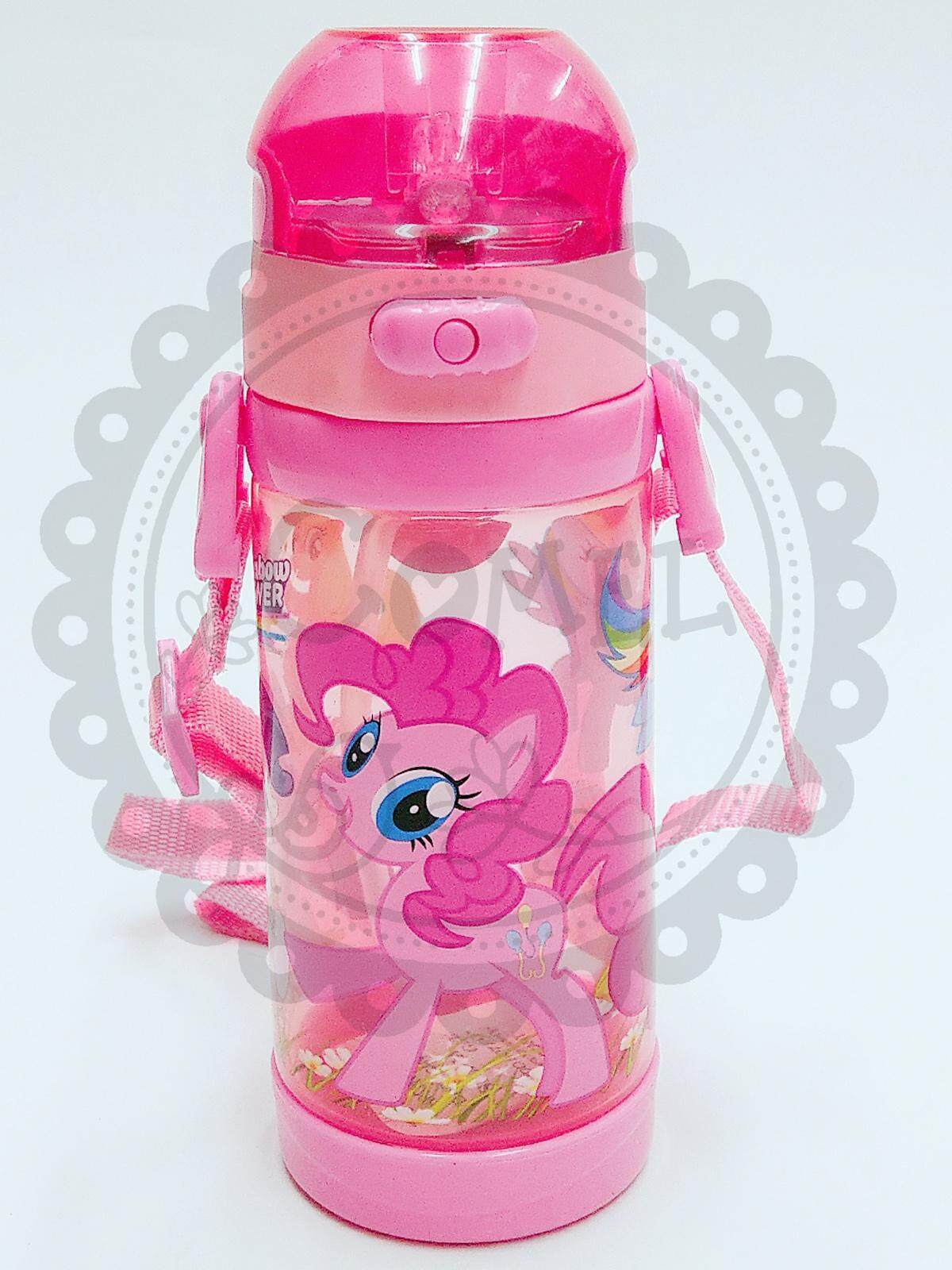 Comel My Little Pony Water Bottle with Straw-450ML | Lazada