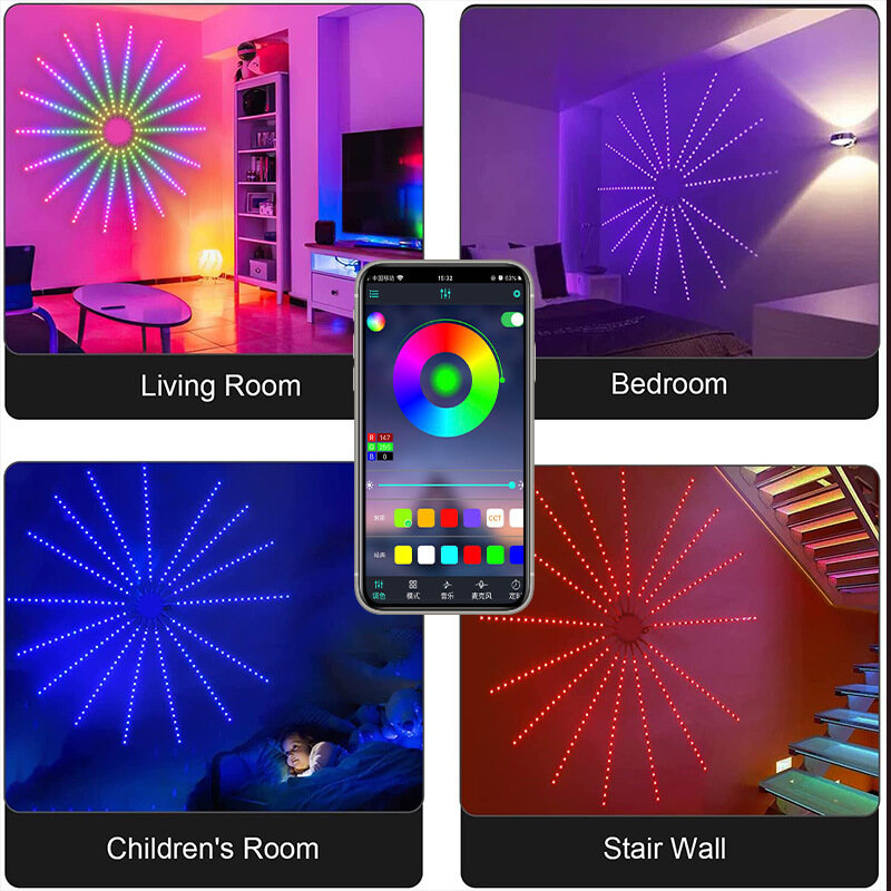 led lights decoration led strip light lampu led hiasan bilik tidur LED ...