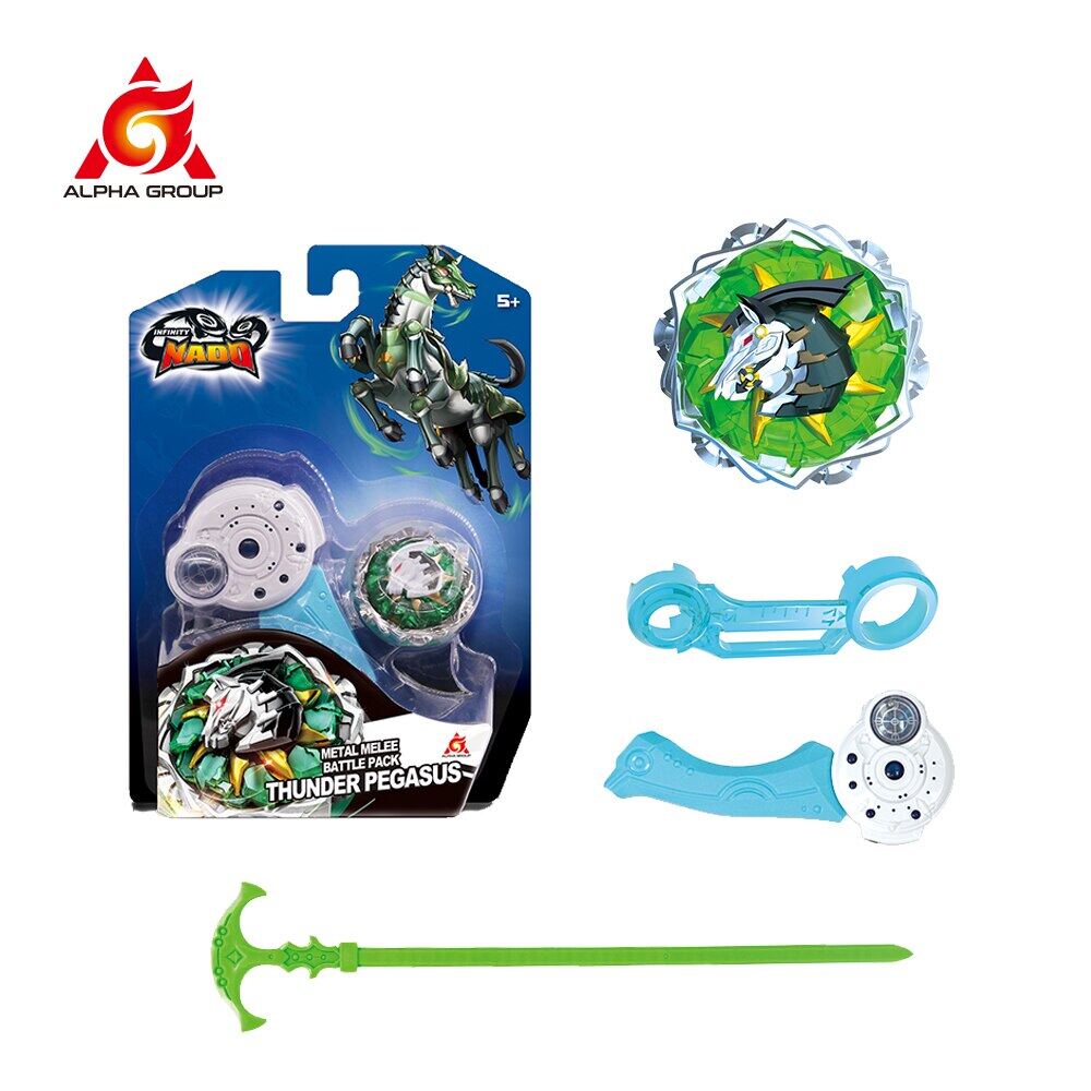 ลูกข่างการปล่อยไจโรระยะประชิดโลหะ4ม้วน Infinity Nado 5 Classic พร้อม ...