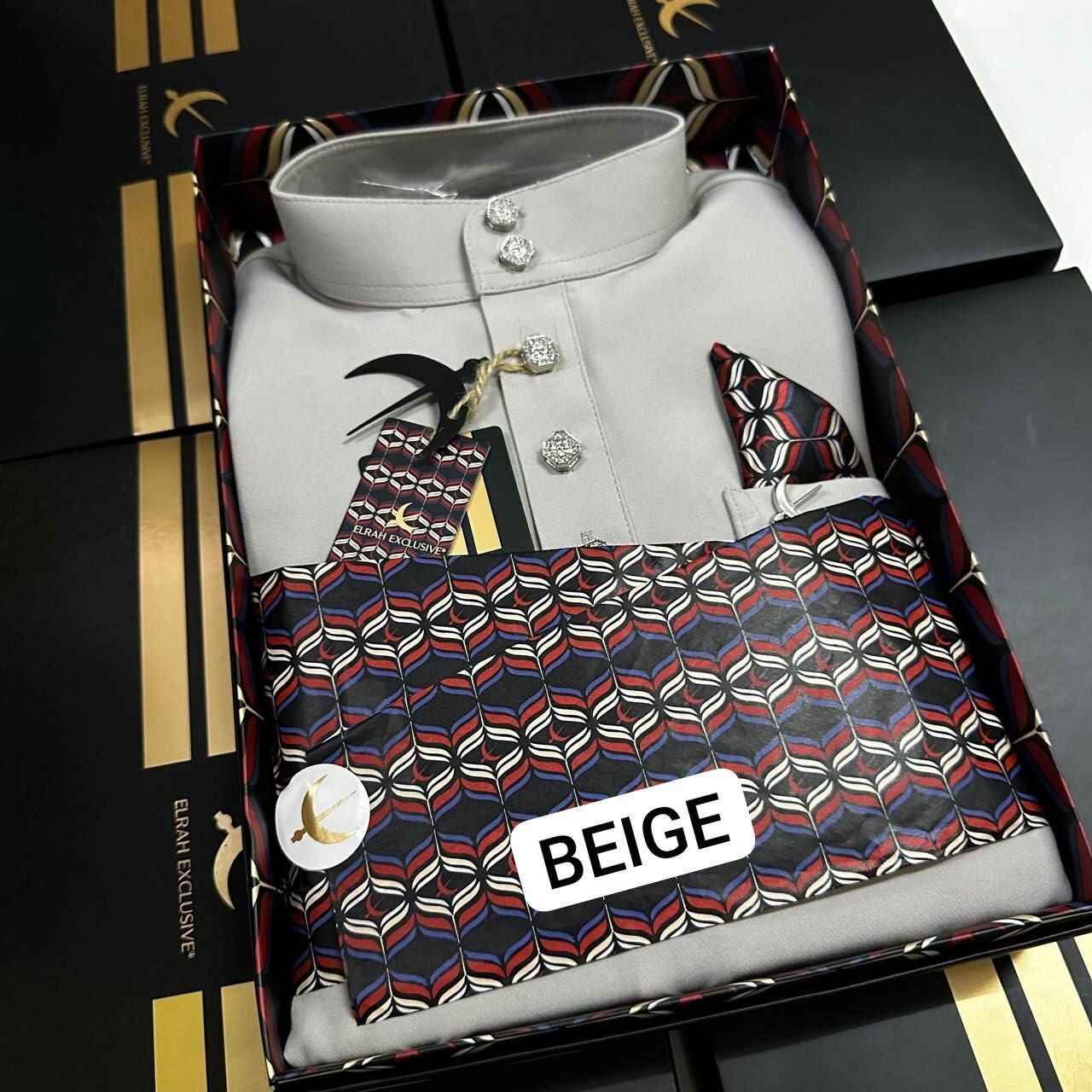 BAJU MELAYU ELRAH EXCLUSIVE ULTIMATE 2.0 (2024) BLACK & GREY EDITION ...