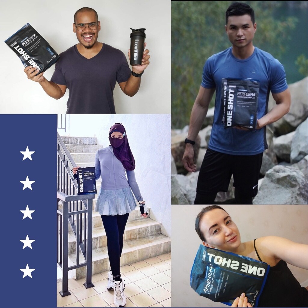 Whey Protein Performa (Bundle) 3kg - One Shot Nutrition Performa ...