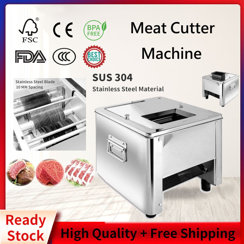 Meat Cutter Machine Commercial Electric Meat Grinder Machine Slicing ...
