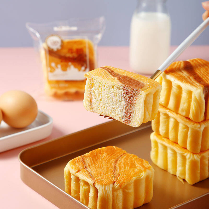 ZEJUN Jintong Milk Cloud Toast ขนมปังฝอยหอมนมหอมมะลิอาหารเช้า 258g - zejunstore - ThaiPick