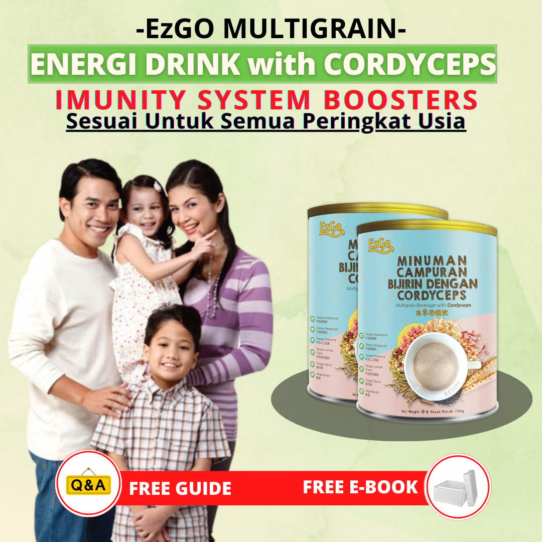 EzGO MULTIGRAIN NUTRIEN CORDYCEPS SUSU LENGKAP BAHAN ORGANIK - MINUMAN ...