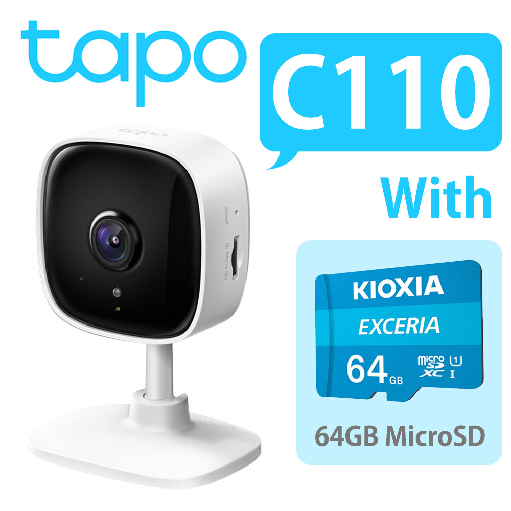 TP-Link Tapo TC60/C100/C110 Home Security Wireless WiFi Smart Security Surveillance IP Camera ...