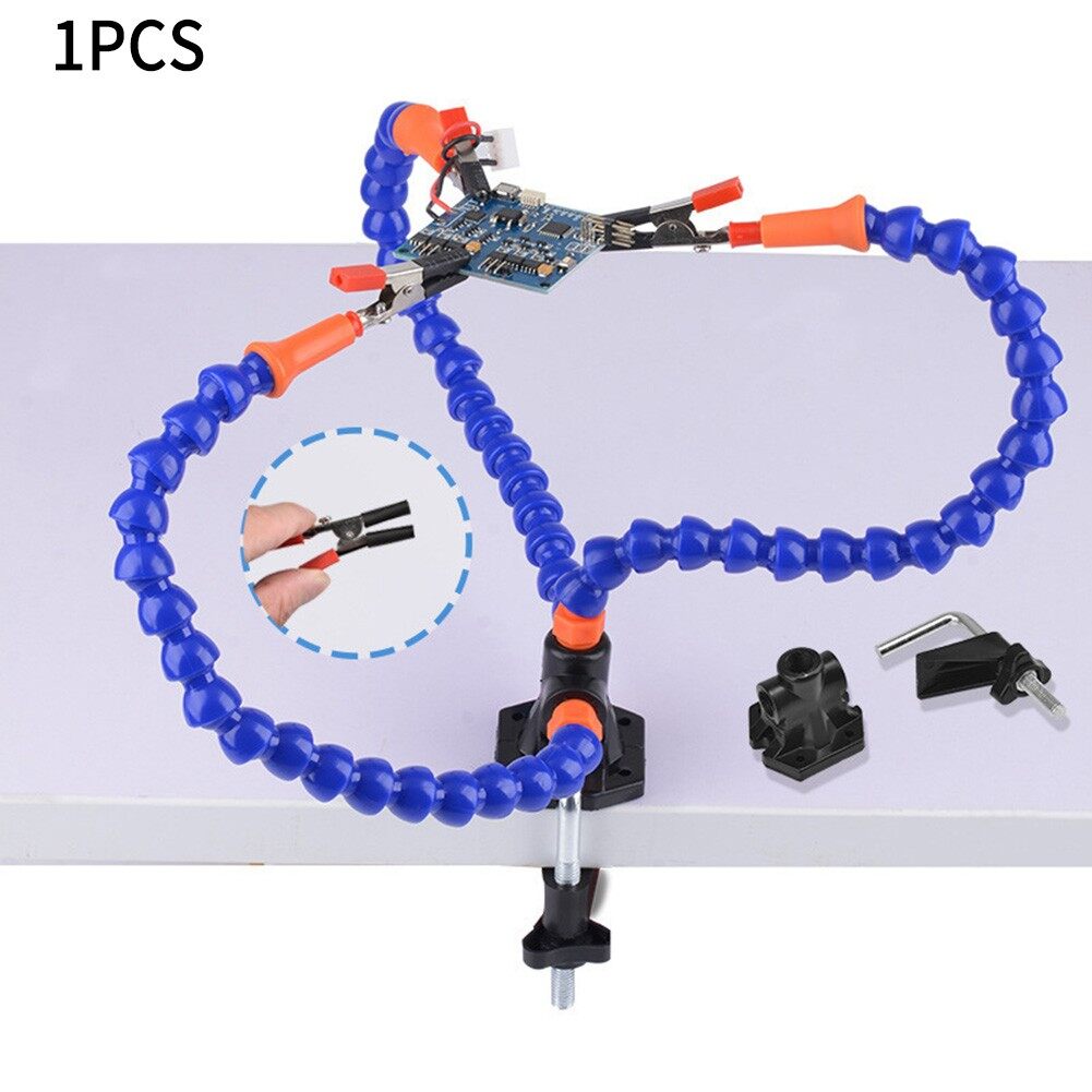 Welding Aid Station Fixture Swivel Bracket 3Pcs Flexible Arm With ...