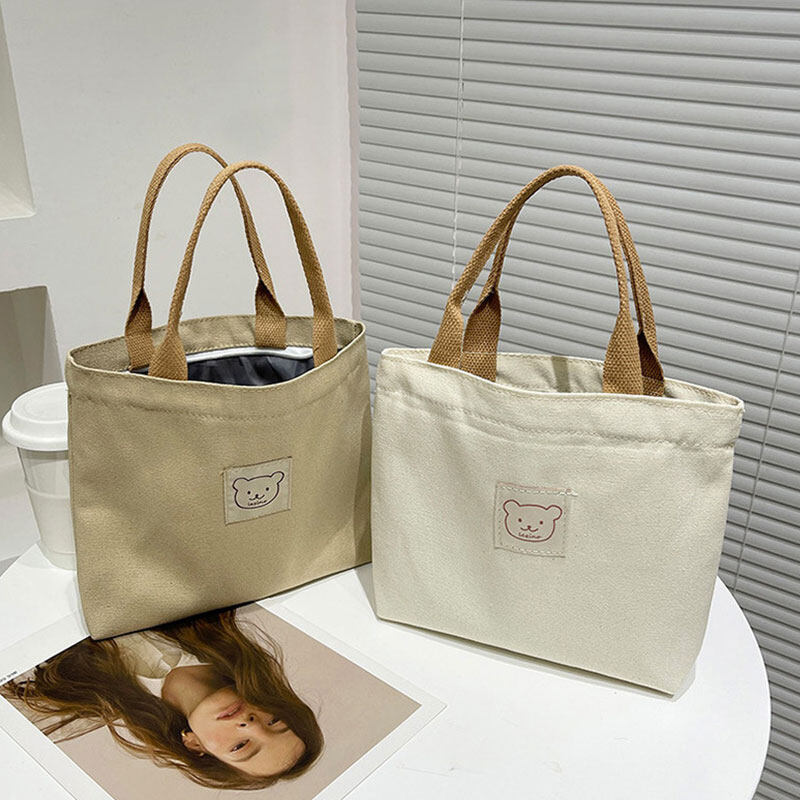 QFDI ใหม่กระเป๋าสตรีความจุมากกระเป๋าผ้าใบกระเป๋าถือกระเป๋าเอกสารกระเป๋า ...