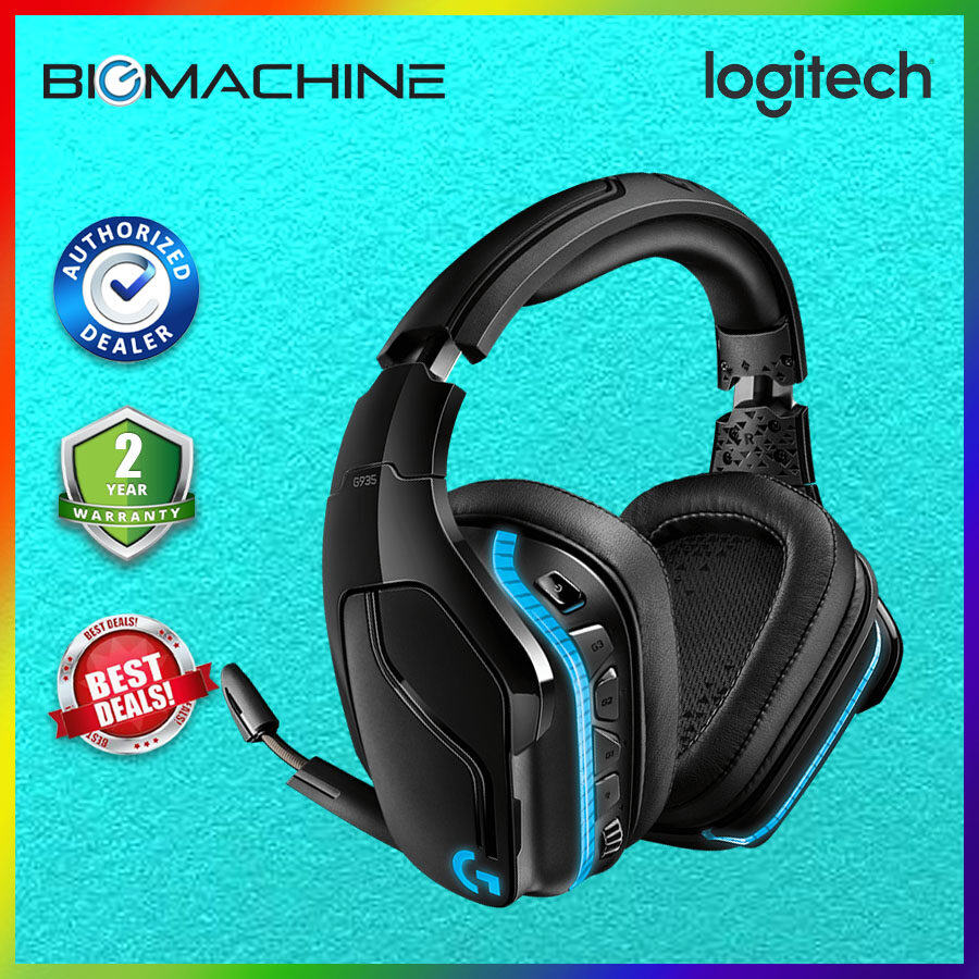 Logitech G933s Multi-Platform Wireless 7.1 Surround LightSync Gaming ...