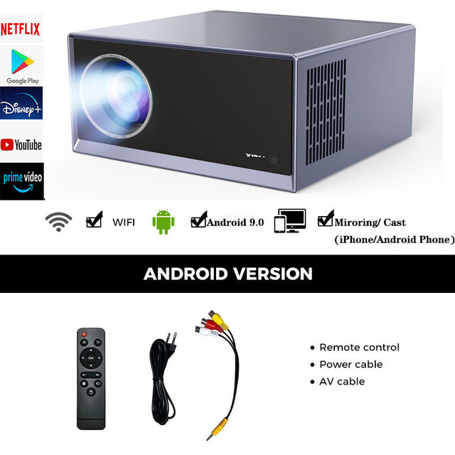 XIDU S1 Projector 4K Ultra Hd 5G Wifi With Bluetooth Mini Projector For ...