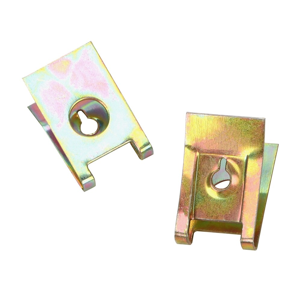 [NEW W] Leepee 50Pcs Bronze Tone Spring Metal Clip Auto Fastener Clips ...