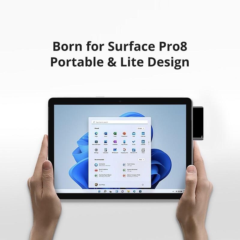 Isky สำหรับ Microsoft Surface Pro8 Adapter Pro 8 Surface Dock Station ...