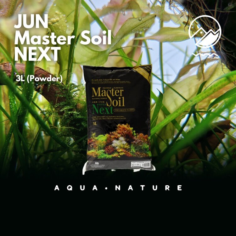 [JAPAN] JUN Master Aqua Soil NEXT 3L [Powder] (Aquarium/Aquascape ...